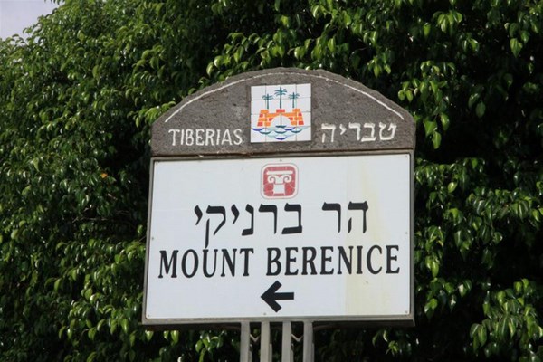 Mount Berenice - A View to the Sea of Galilee - Keren Kayemeth LeIsrael ...